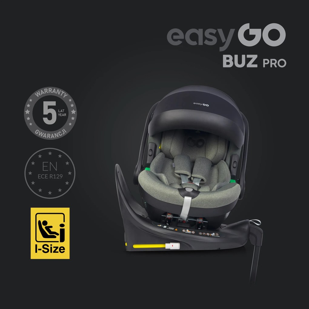 Sada autosedaček 2v1 EasyGo Buz Pro a Buz Pro Body Greener