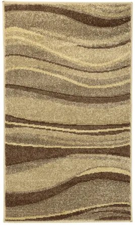 Koberce Breno Kusový koberec PORTLAND 1598/AY3D, Hnědá, Vícebarevné, 80 x 140 cm