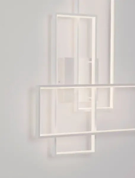 Designové nastěnné svítidlo Alis B Bílá