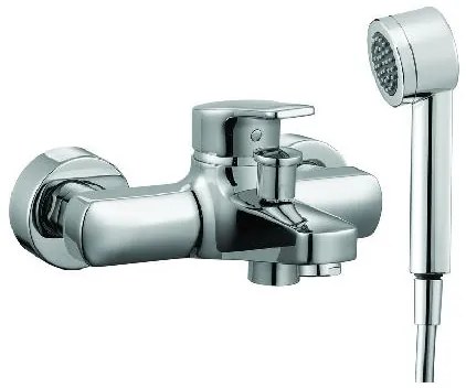 Laufen Citypro - Páková vanová baterie s příslušenstvím, chrom HF500962100600