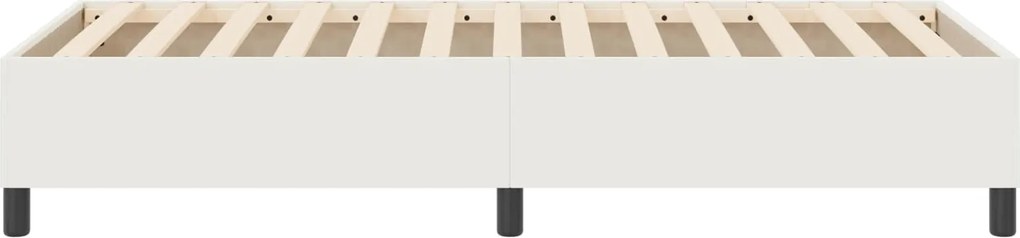 Rám platformy Krémová 90 x 200 cm Žebrovaná látka 3337389