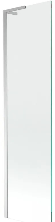 Mexen Next L, 1-křídlová vanová zástěna 50 x 150 cm, 6mm čiré sklo, chromový profil, 895-050-000-03-00-01