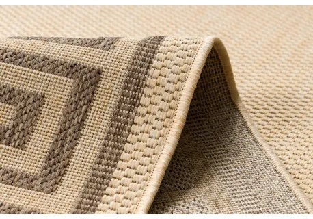 koberec SISAL FLOORLUX 20014 mais / káva velikost 240x330 cm | krásné koberce cz