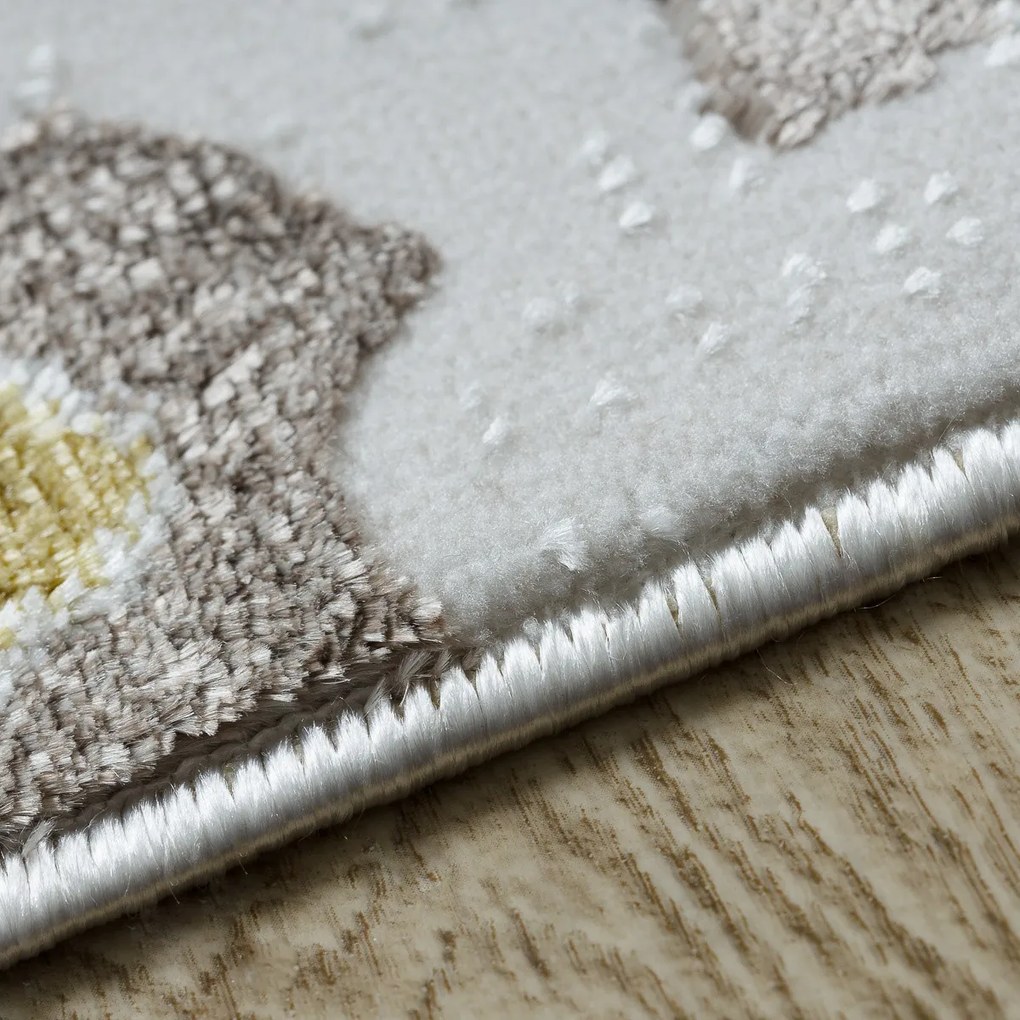 Dywany Łuszczów, Kusový koberec Bliss Z232AZ128 cream/beige, 160x220, béžová, kancelář