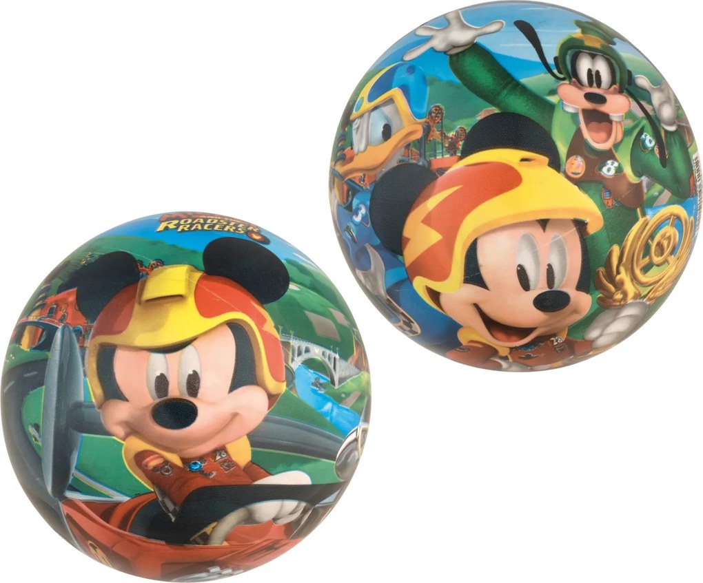 Plastový míč Mickey Mouse, různé druhy, 1 ks, pr. 23 cm