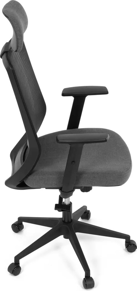 Ergonomická kancelářská židle AURELIE - černá síťovina