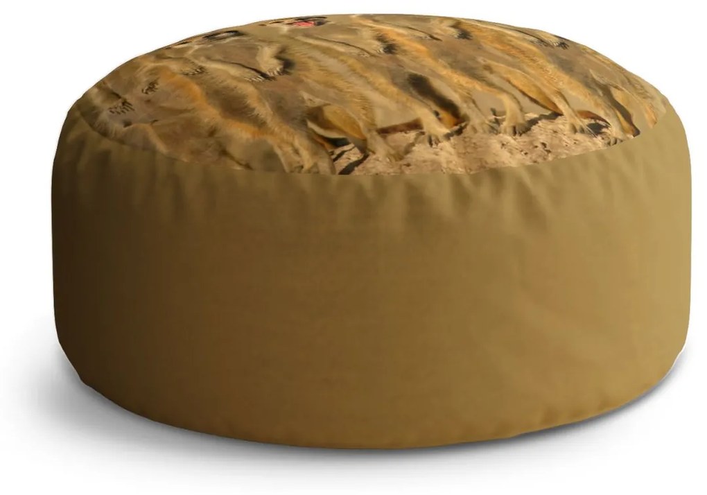 Sablio Taburet Circle Surikaty: 38x48 cm