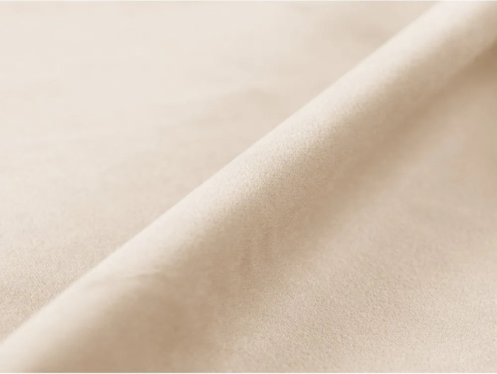 Béžová čalouněná dvoulůžková postel s úložným prostorem s roštem 180x200 cm Lupine – Micadoni