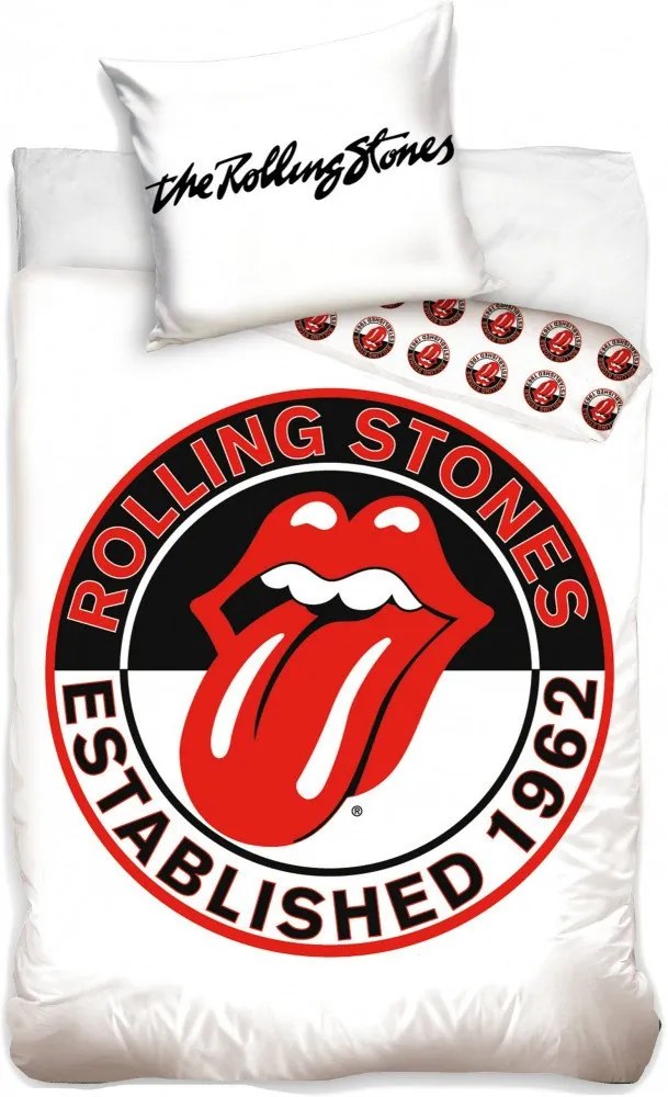 Javoli Bavlněné povlečení The Rolling Stones 160x200 cm, 70x80 cm