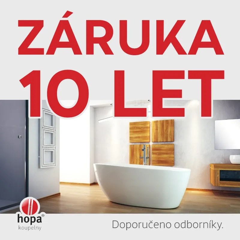 Besco Intima Slim asymetrická vana 150 x 85 cm levá akrylát bílá VANINTI15SLIML