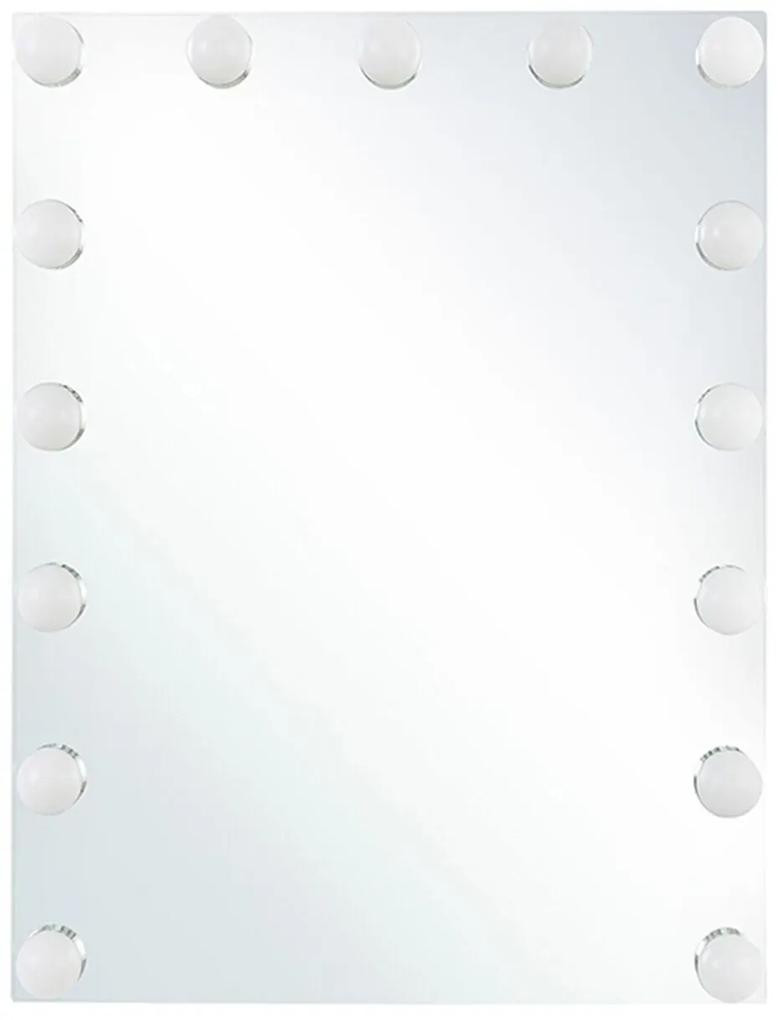 Nástěnné zrcadlo LED 40 x 50 cm LUCENAY Beliani