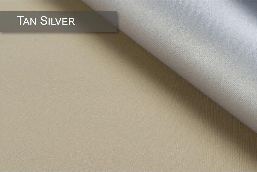 Termoizolační roleta neinvazivní Tan Silver 78x220 cm