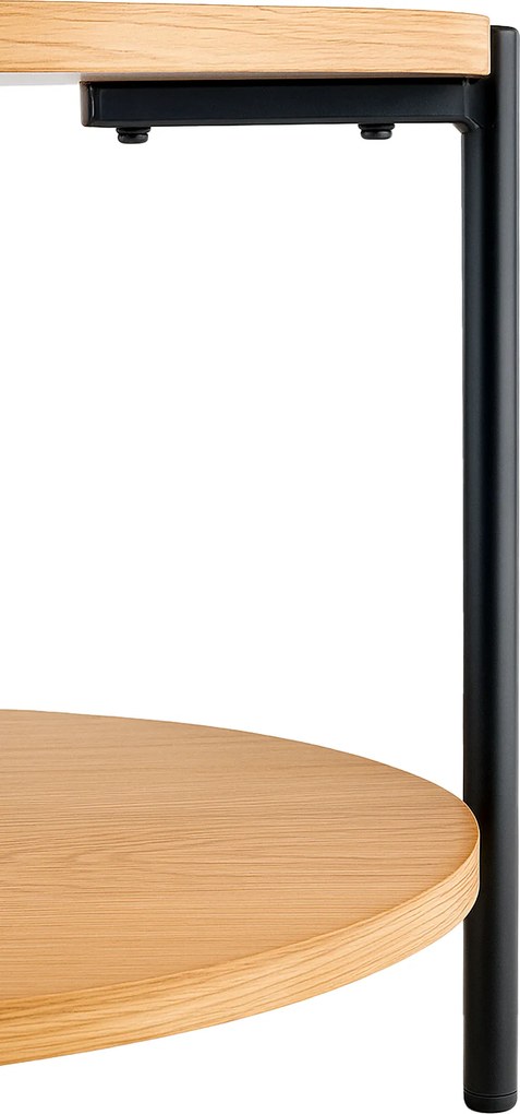 Konferenční stolek Edduma 80 cm - natura