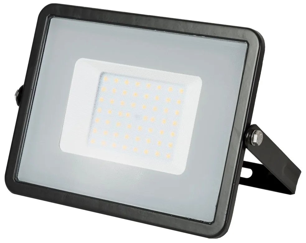 LED Solution Černý LED reflektor 50W Premium Barva světla: Teplá bílá 21406