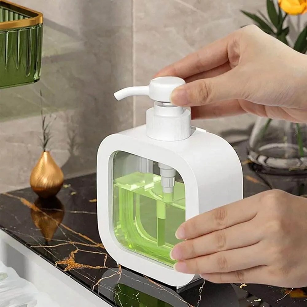 Alegría en Casa Průhledný dávkovač mýdla 300 ml