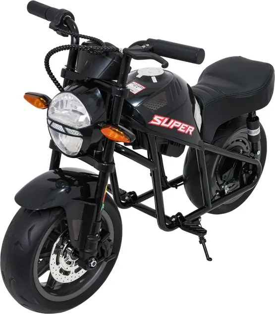 Elektrická motorka SUPERMOTO černá