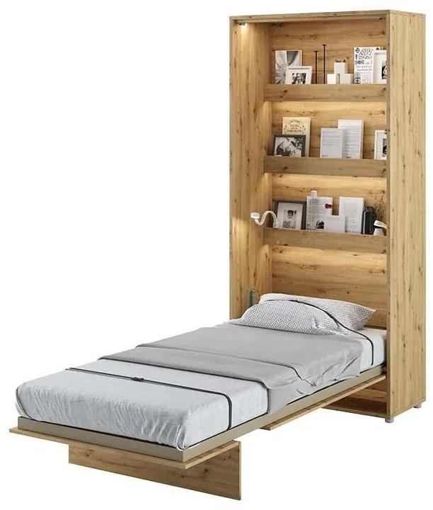 Lenart výklopná postel Bed Concept BC-03 (90) - dub artisan