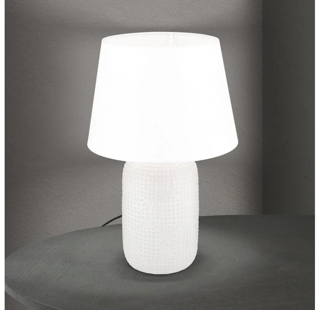 Orion LA 4-1227 - Stolní lampa CORAL 1xE27/40W/230V keramika/bílá