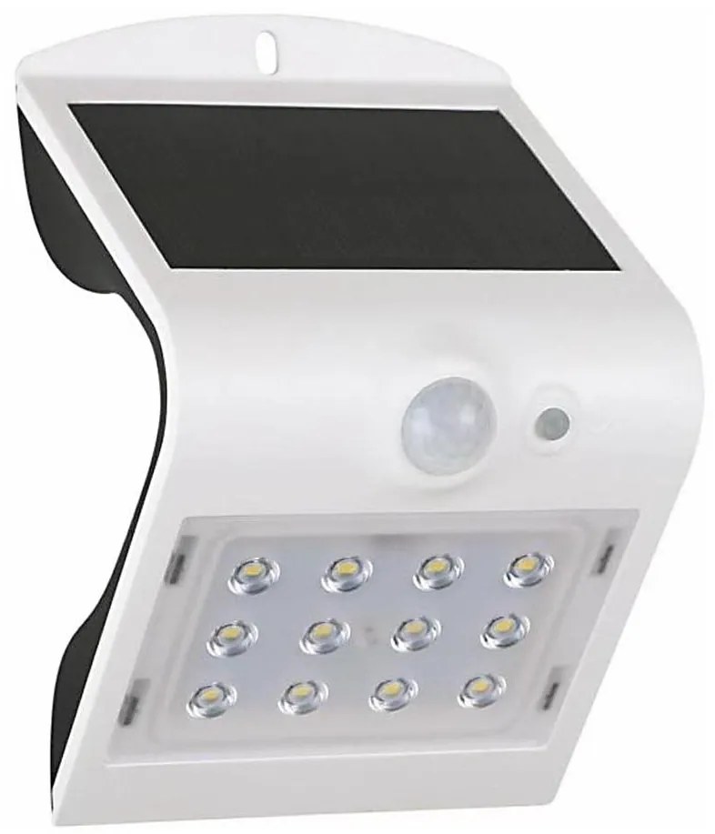 LED Solární nástěnné svítidlo se senzorem LED/1,5W/3,7V 1200 mAh IP65
