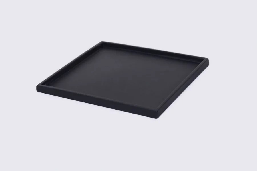 UNDO, hranatá podložka, sklolaminát, 34 * 34 cm, antracit