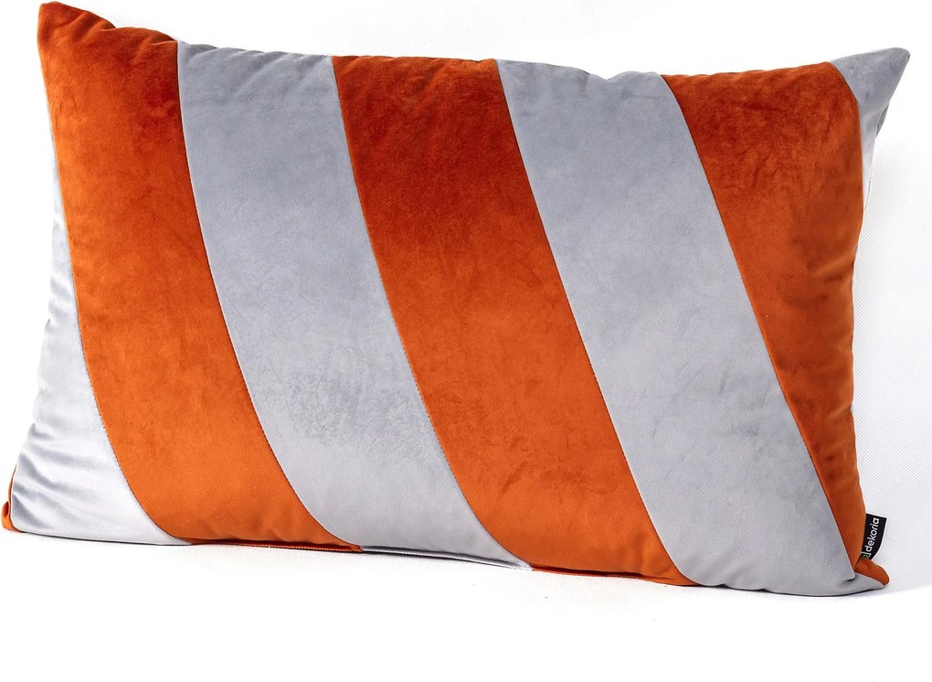 Obdélníkový polštář grey copper