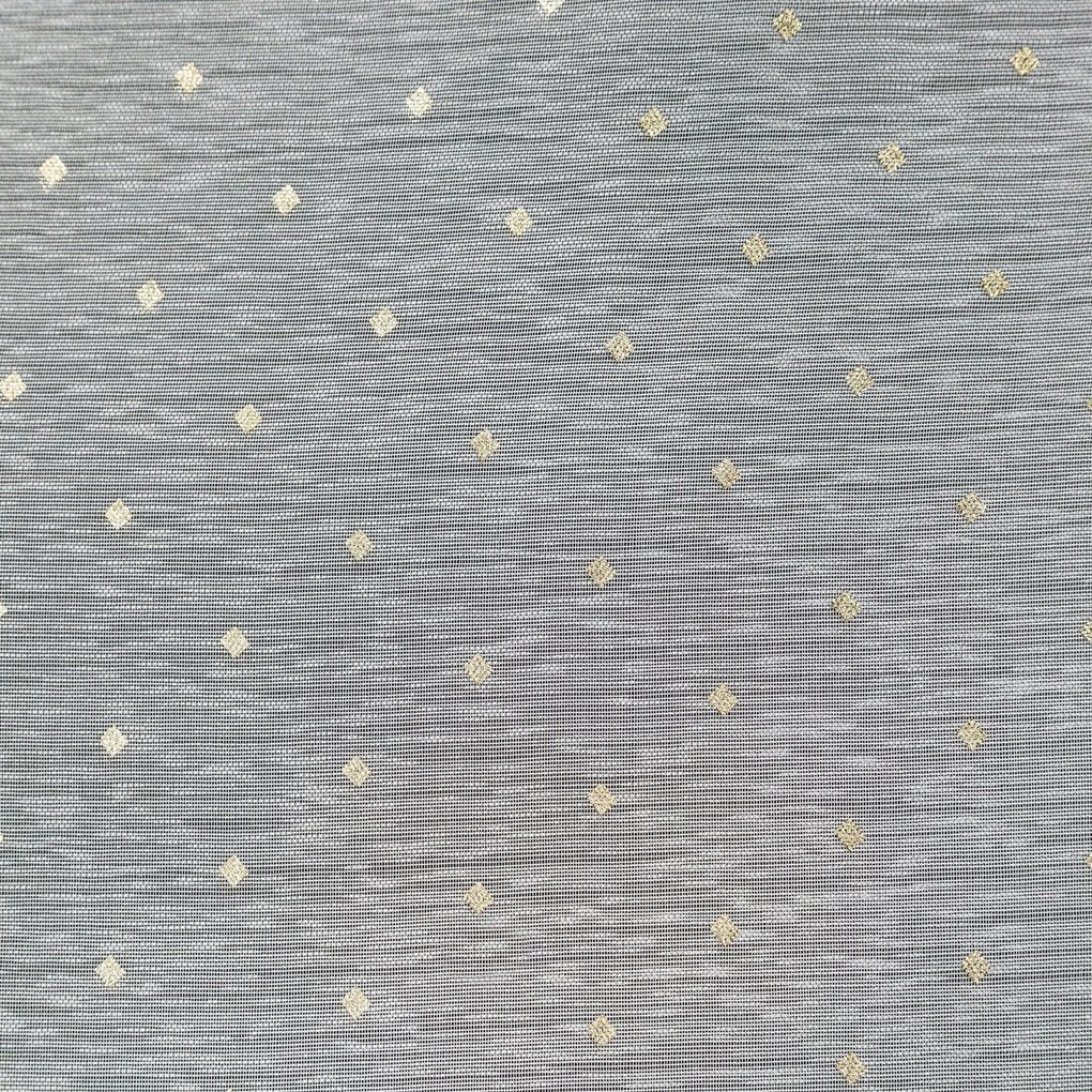 ZÁCLONA NA KROUŽCÍCH SIBEL 140X250 CM BÍLÁ