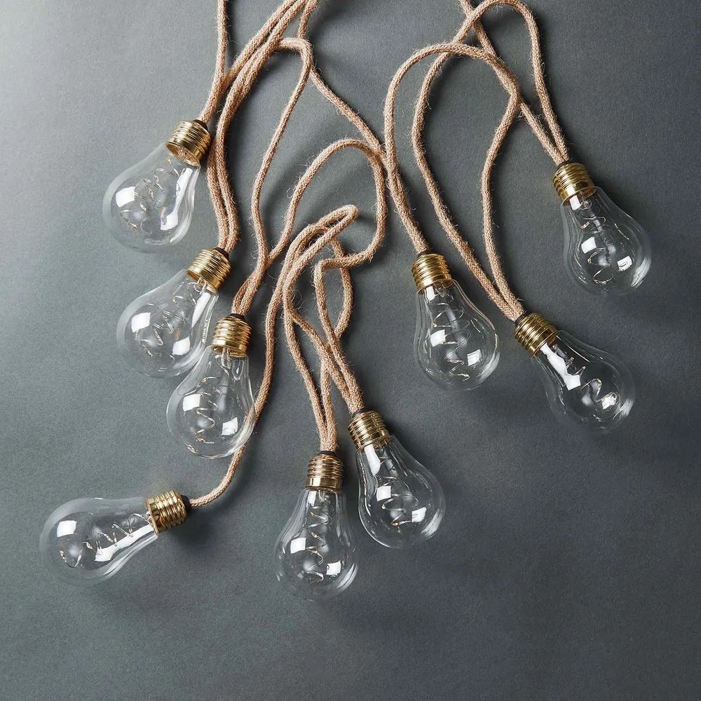 BULB LIGHTS Světelný řetěz žárovky 15 světel