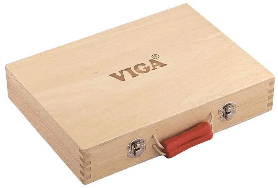 Dřevěné nářadí v kufříku Viga
