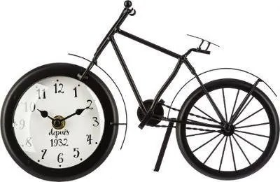 Stolní hodiny BIKE, 29 x 7 x 18 cm, kov