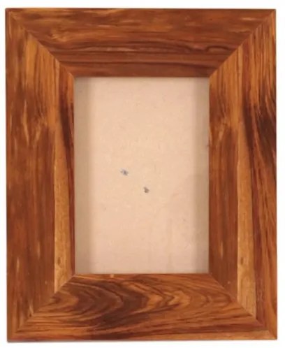 Indický nábytek - Fotorámeček Gani 20x26x2,5 z indického masivu palisandr Only stain
