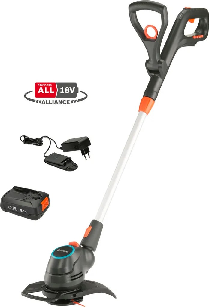 Gardena Aku vyžínač »ComfortCut 23/18V P4A«, Ready-To-Use Set, 18 V.