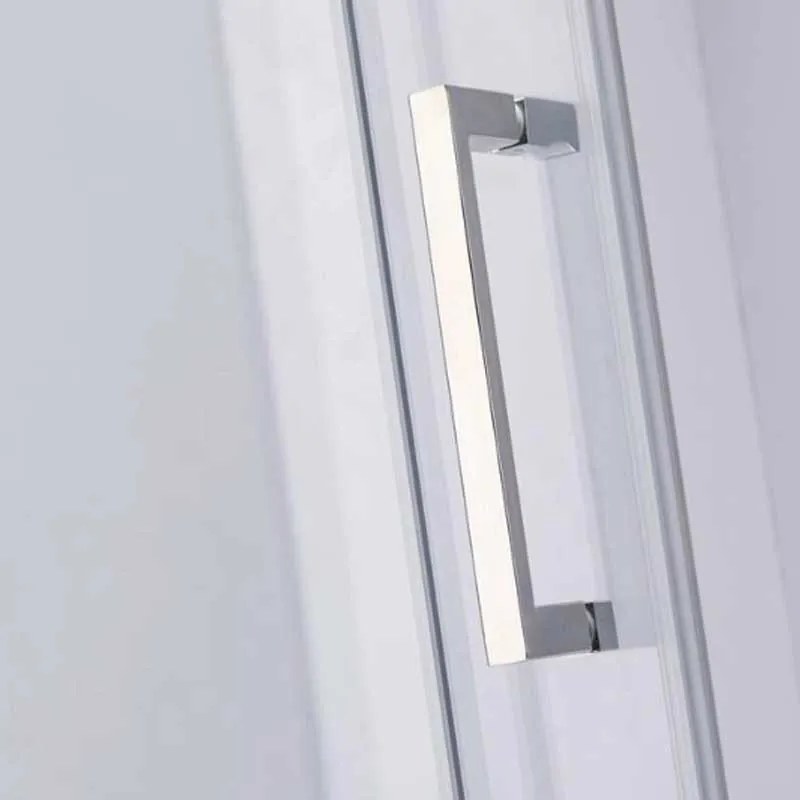 BPS-koupelny Čtvercový sprchový kout HYD-SK90B 90x90 chrom/transparent - bez vaničky