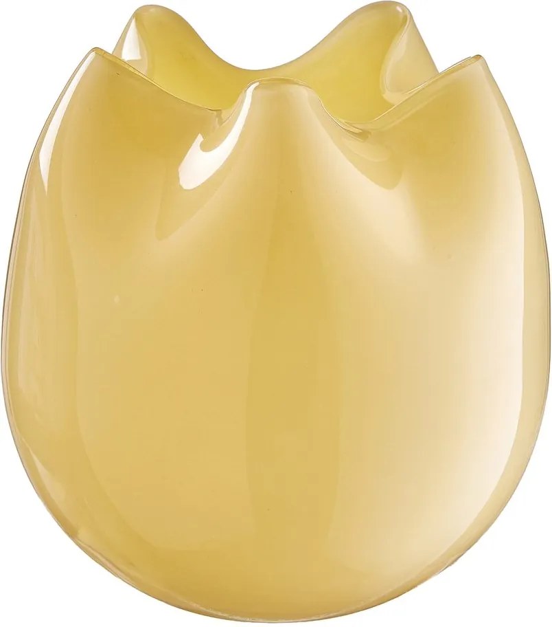 SOPHIE Váza 18 cm - žlutá
