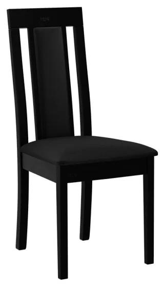 Čalouněná jídelní židle Heven XI, Barva dřeva: černý, Potah: Zetta 297