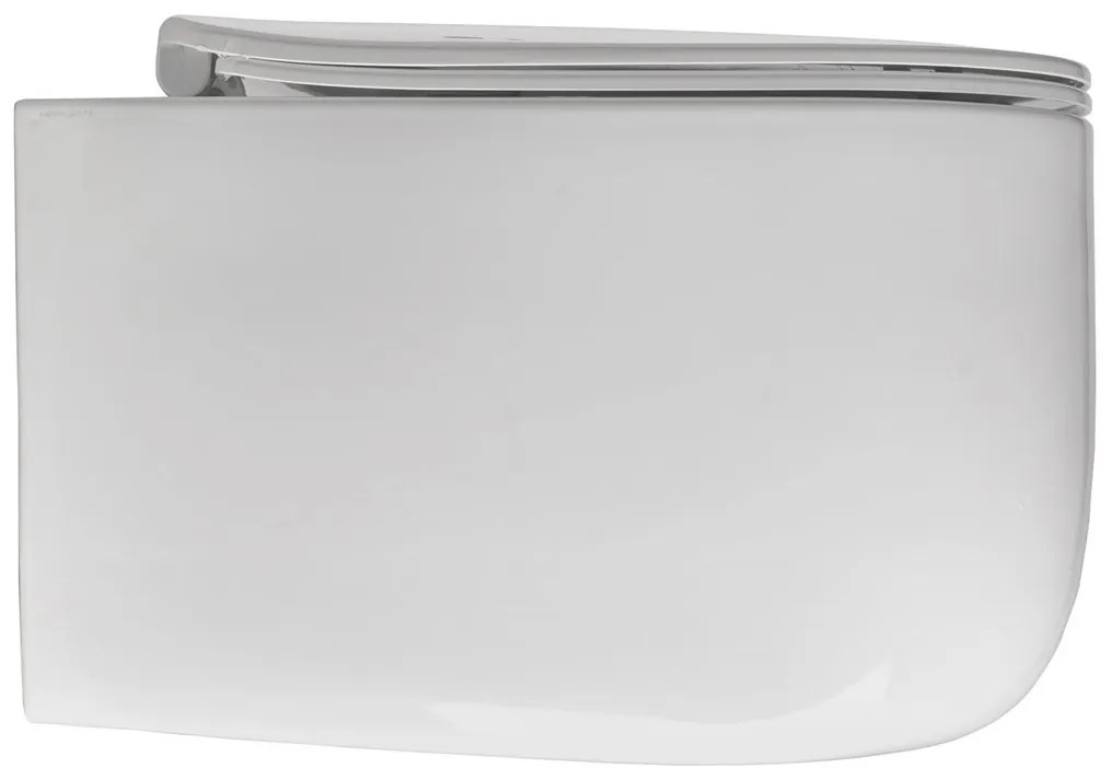 Kerasan, NOLITA závěsná WC mísa, Rimless, 35x55 cm, bílá, 531401