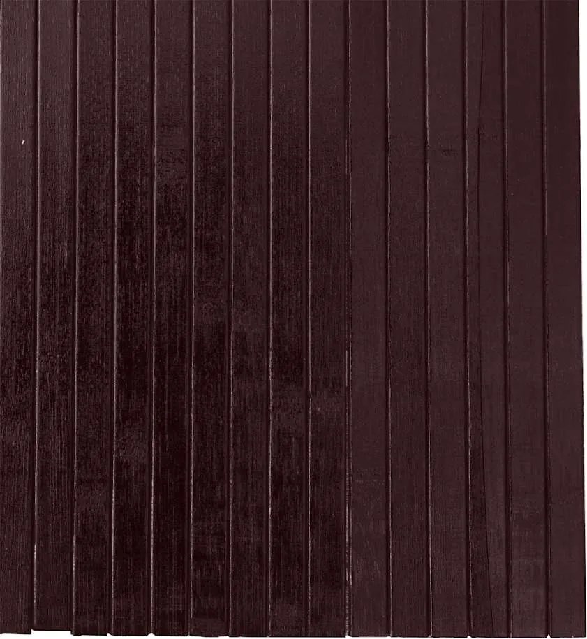 Paraván bambusový tmavě hnědý šířka 250 cm výška 165 cm 241669