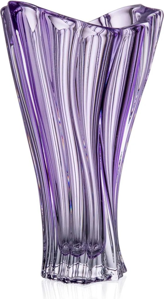 Aurum Crystal váza Plantica amethyst 320 mm