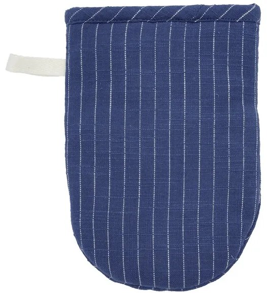 Södahl Mini kuchyňská chňapka 14x21 Line Royal Blue