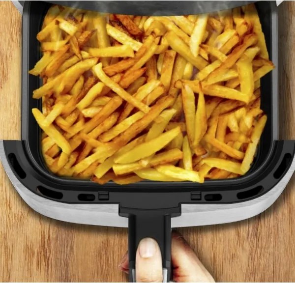 Tefal - Horkovzdušná fritéza 4,2 l EASY FRY&GRILL 2v1 1550W/230V nerez