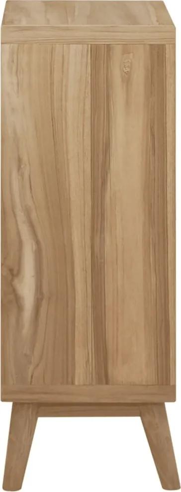 vidaXL Komoda se zásuvkami 56 x 30 x 80 cm masivní teakové dřevo [340737]