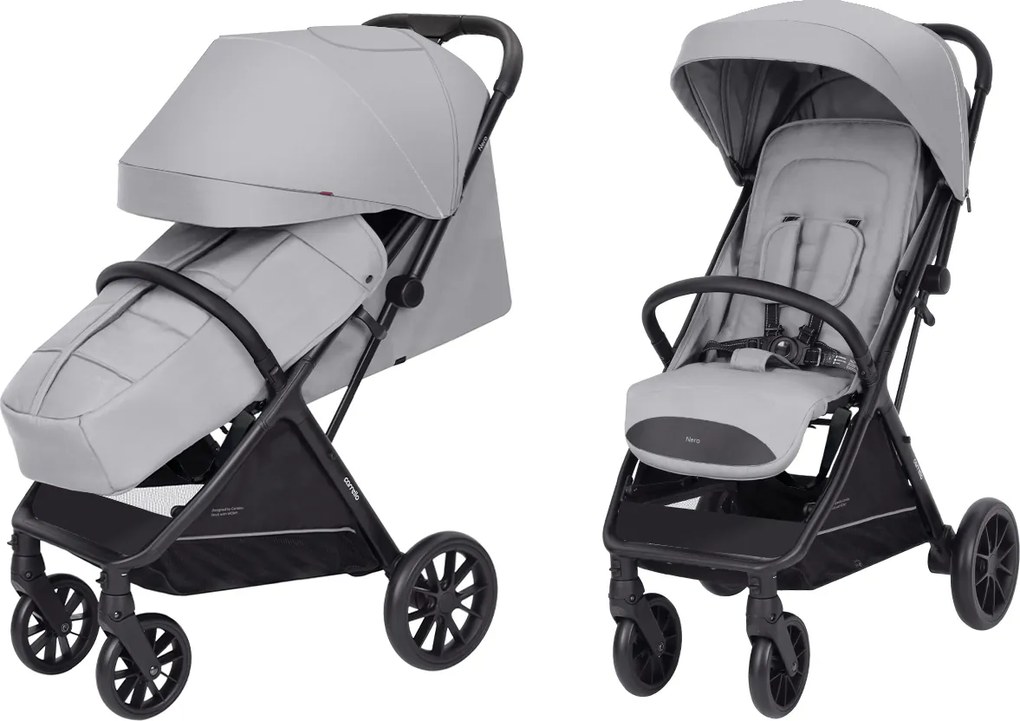 Dětský kočárek CARRELLO Nero CRL-5514 Dove Grey