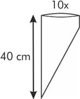 TESCOMA Zdobicí sáček DELÍCIA 40 cm, 10 ks