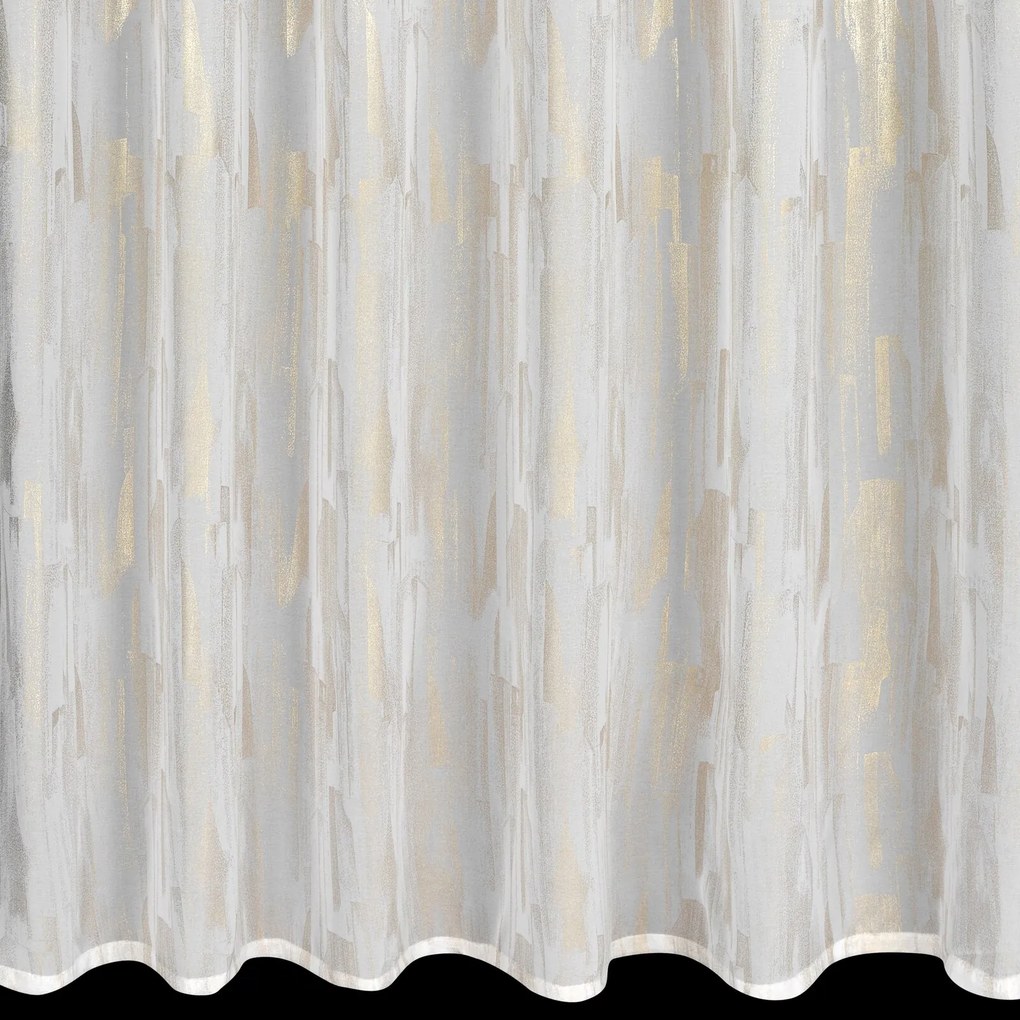 ZÁCLONA NA PÁSCE ILARA 140X270 CM VZOROVANÁ