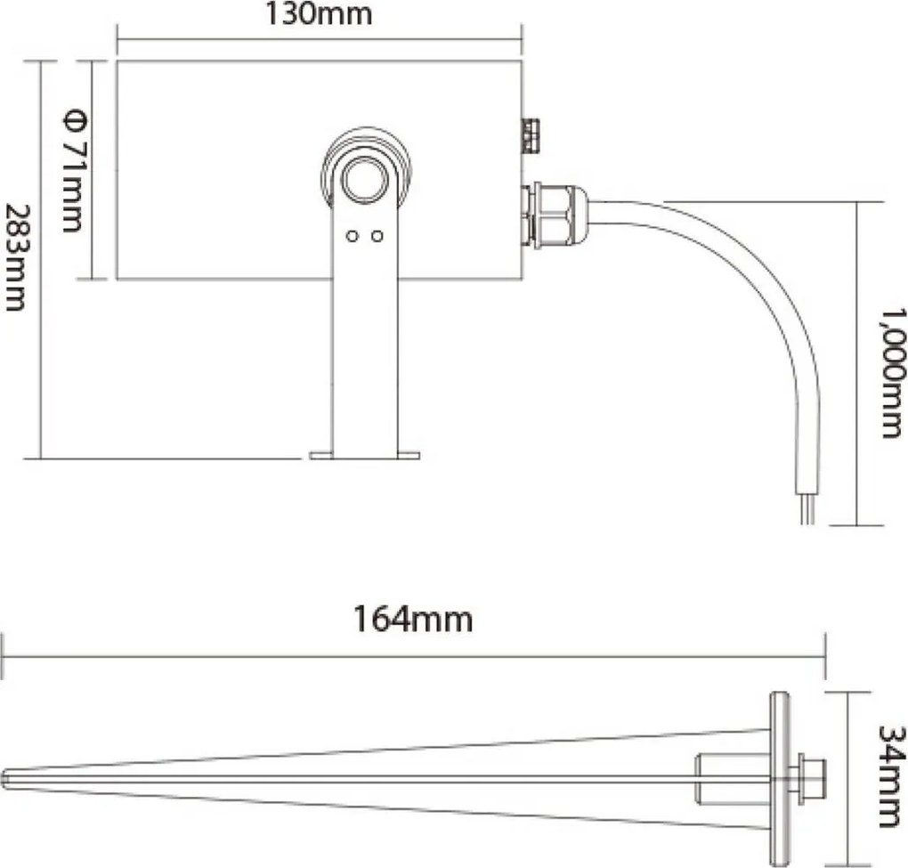 IMPR 843540 Deko-Light bodové venkovní svítidlo se zápichem RF-smart, Wide-Spot, 12W, RGB+2700-6500 K, černá - DEKOLIGHT