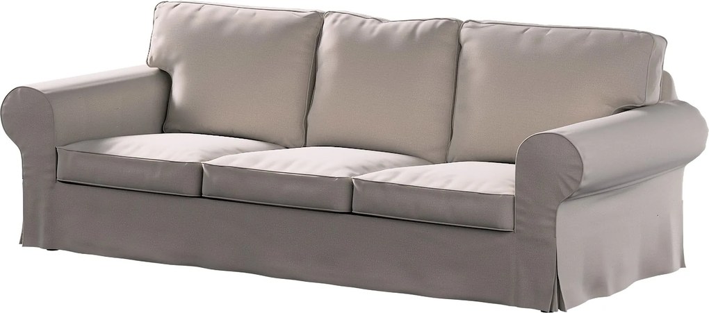 Potah na pohovku IKEA Ektorp 3-místná rozkládací, NOVÝ MODEL 2013 barva béžová látka sametová
