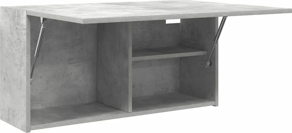 vidaXL Koupelnová nástěnná skříňka 80 x 25 x 40 cm kompozit [860093] Barva: Bílá