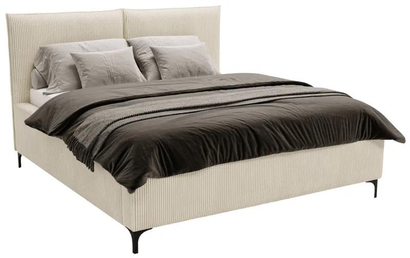 Čalouněná manželská postel s úložným prostorem Camtalo, Rozměr postele: 140 x 200 cm, Potahy: Poso 110