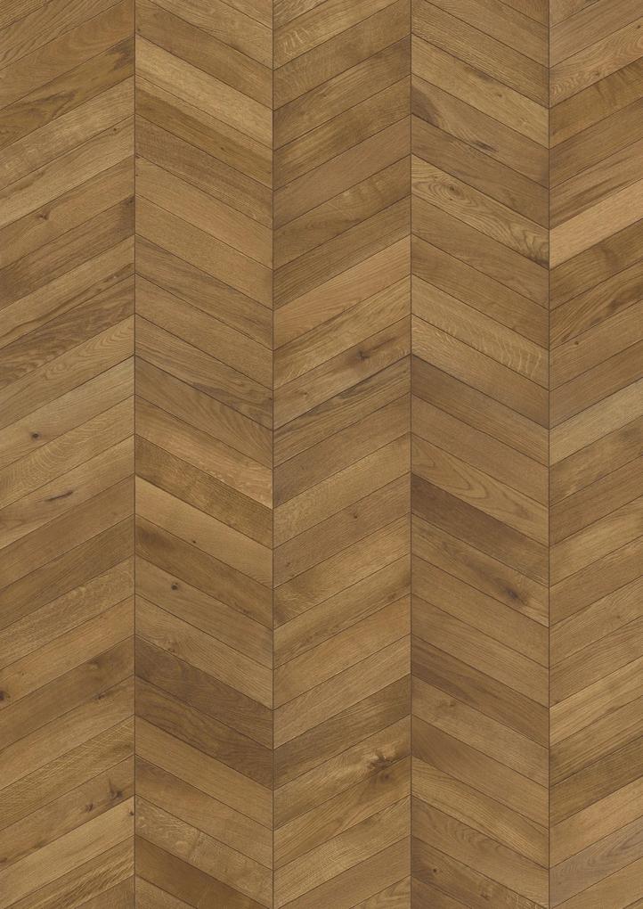 Dřevěná podlaha Dub Chevron Light Brown - přírodní olej - 151XADEKWJKW180