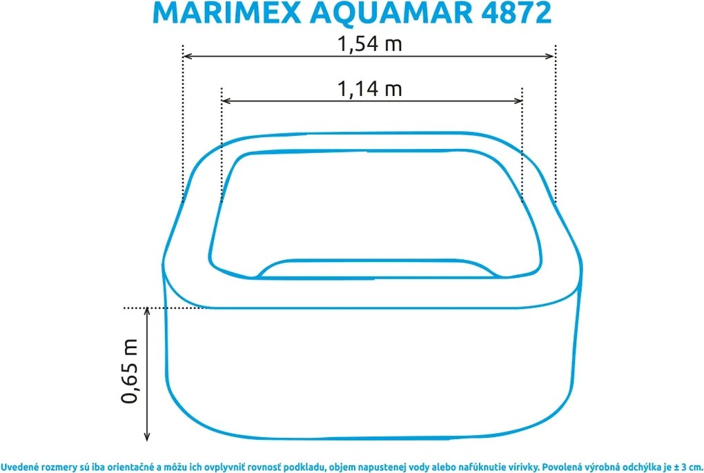 Marimex | Vířivý bazén Marimex AQUAMAR 4872 | 11400288