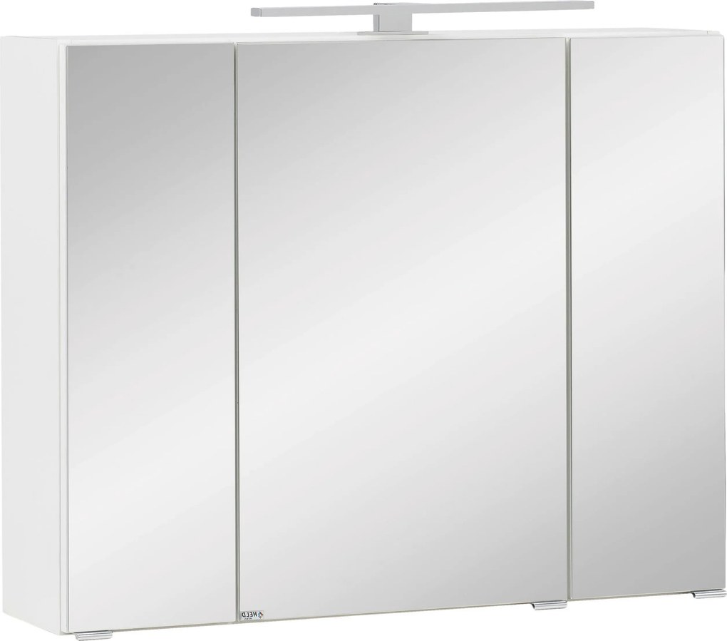 XXXLutz ZRCADLOVÁ SKŘÍŇKA, bílá, bílá, 80/64/20 cm Held - Online Only koupelnové skříňky - 000307010625